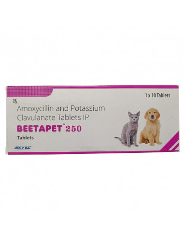 Beetapet 250 Mg Tablets for Pets - Dr. KP Kathuria Chemist