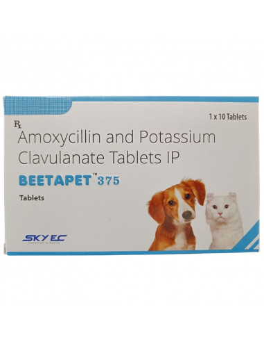 Beetapet 375 Mg Tablets for Pets - Dr. KP Kathuria Chemist