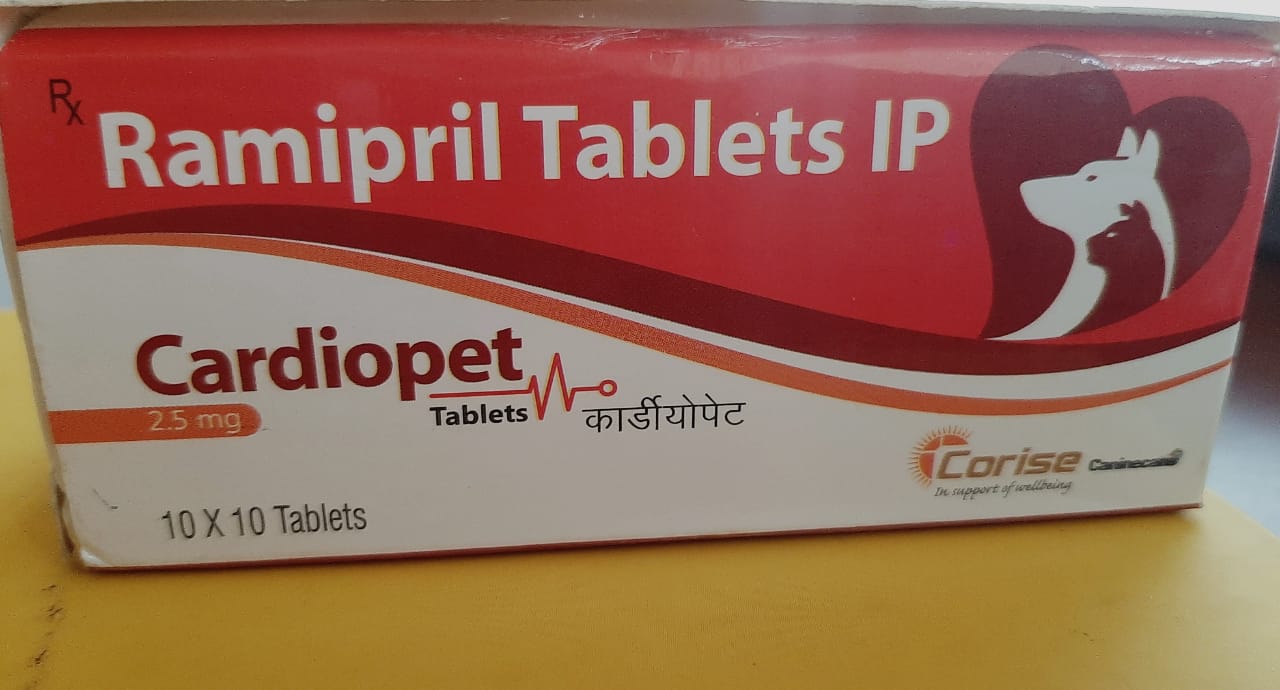 Cardiopet 2.5 Mg 10 Tablets - Dr. KP Kathuria Chemist