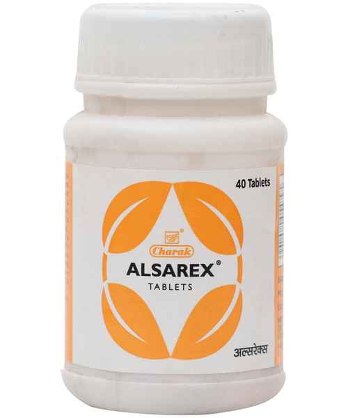 Charak Alsarex Tablets 40 Tablets - Dr. KP Kathuria Chemist